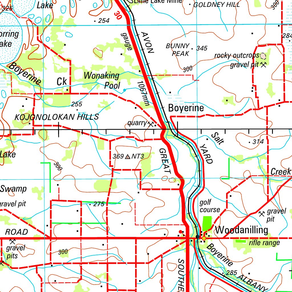 Dumbleyung SI50 - 07 Map by Geoscience Australia | Avenza Maps