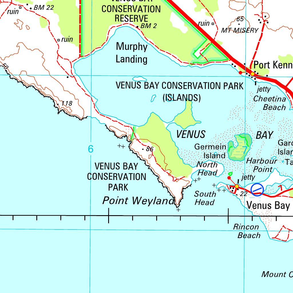Elliston SI53 - 06 Map by Geoscience Australia | Avenza Maps