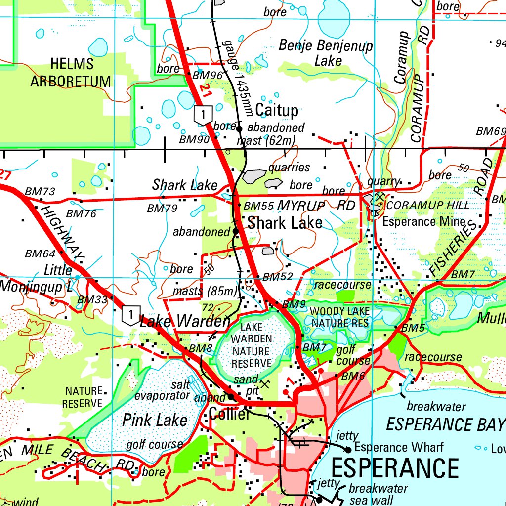 Esperance Special SI51 - 06 Map by Geoscience Australia | Avenza Maps