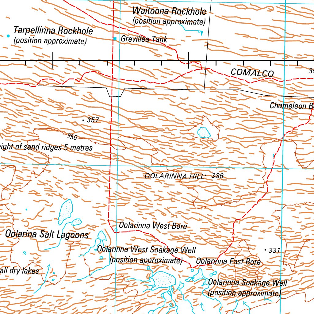 Everard SG53 - 13 Map by Geoscience Australia | Avenza Maps