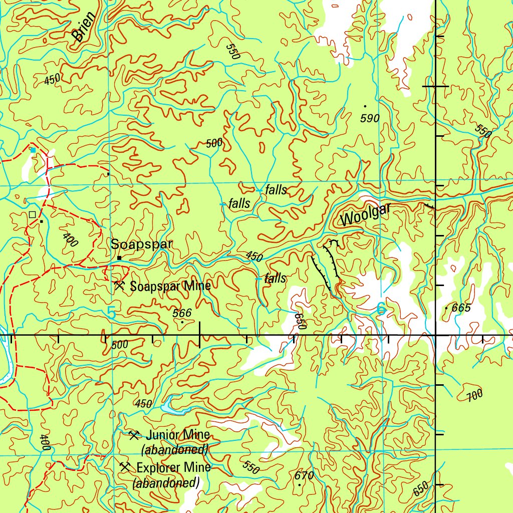 Gilberton SE54 - 16 Map by Geoscience Australia | Avenza Maps