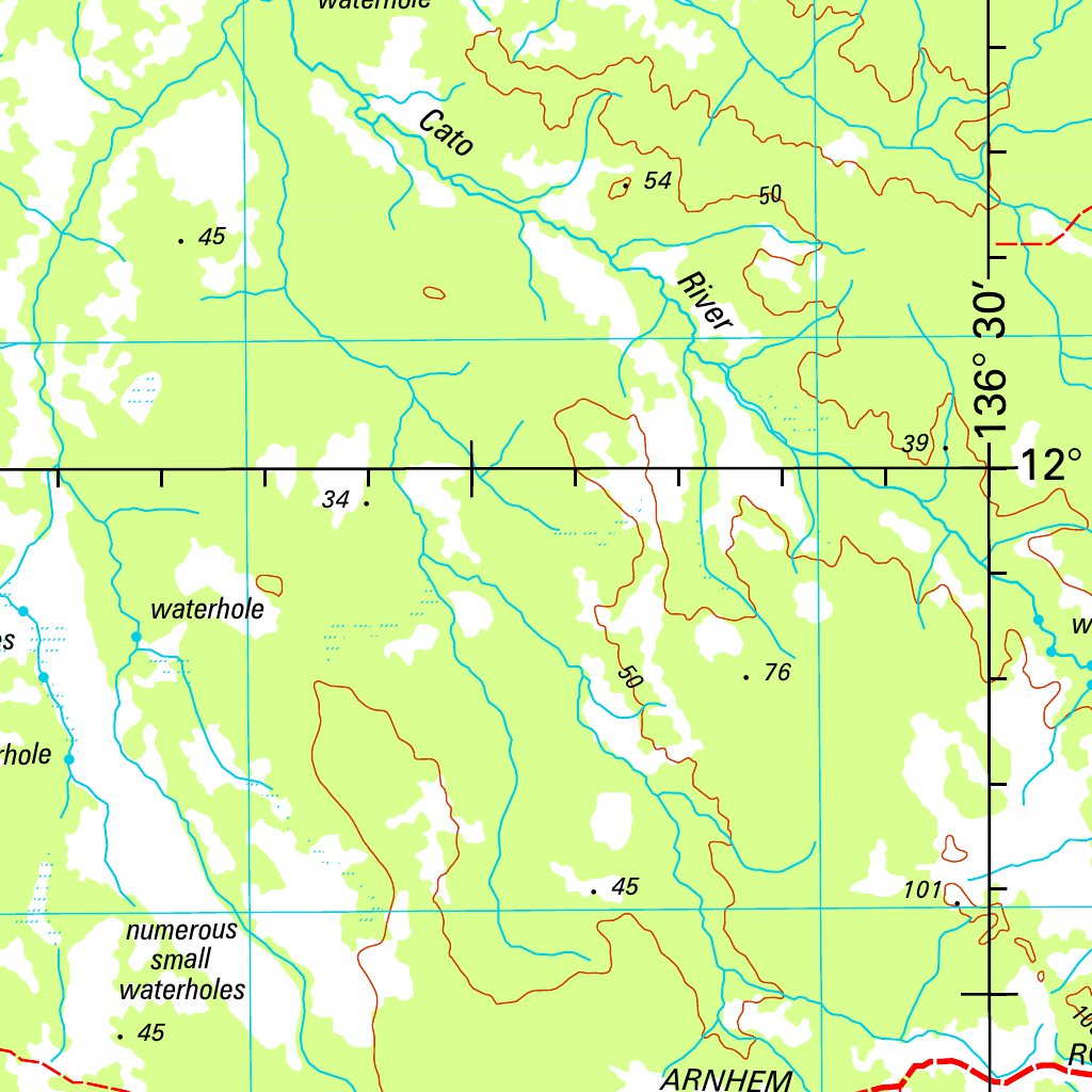 Gove Peninsula Special SD53 - 04 Map by Geoscience Australia | Avenza Maps
