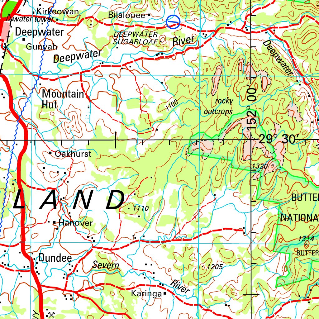Grafton SH56 - 06 Map by Geoscience Australia | Avenza Maps