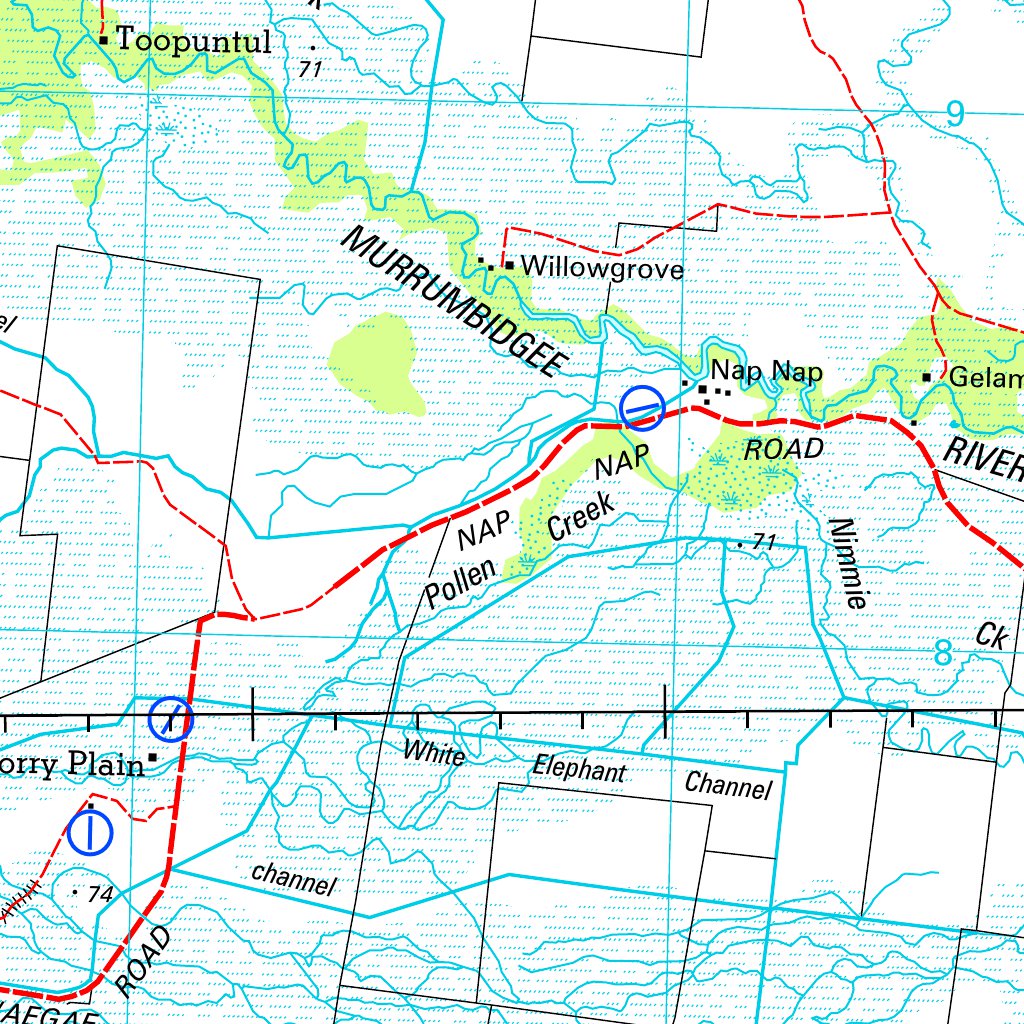 Hay SI55 - 09 Map by Geoscience Australia | Avenza Maps