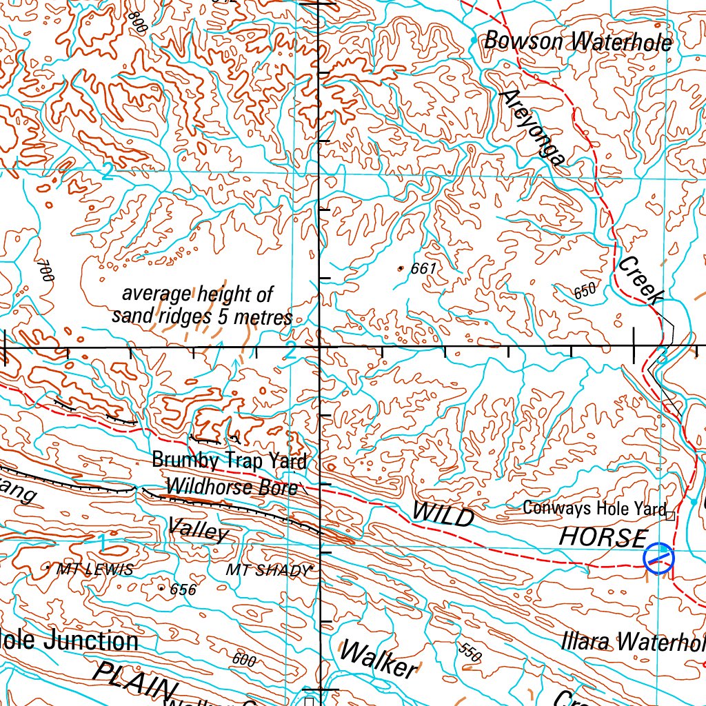 Henbury SG53 - 01 Map by Geoscience Australia | Avenza Maps
