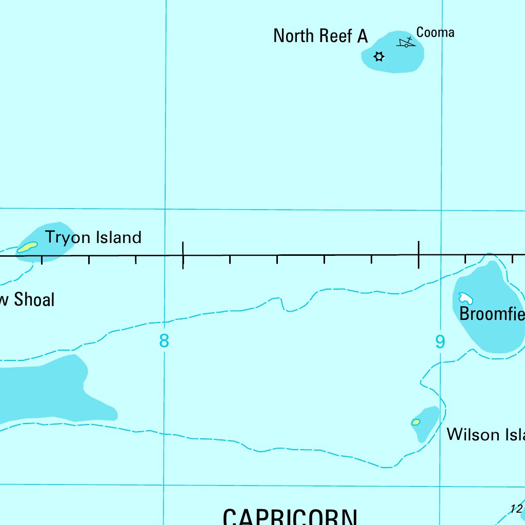 Heron Island SF56 - 14 Map by Geoscience Australia | Avenza Maps