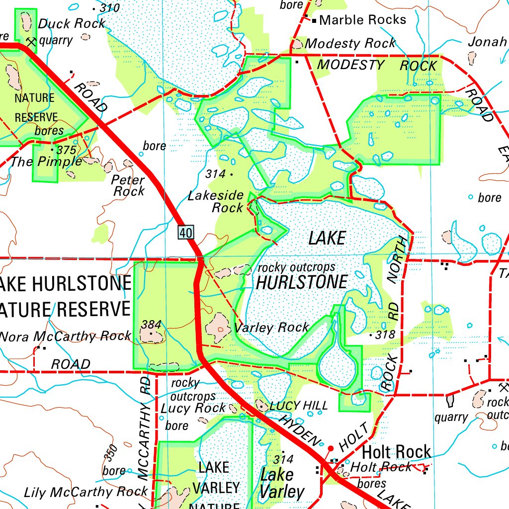 Hyden SI50 - 04 Map by Geoscience Australia | Avenza Maps