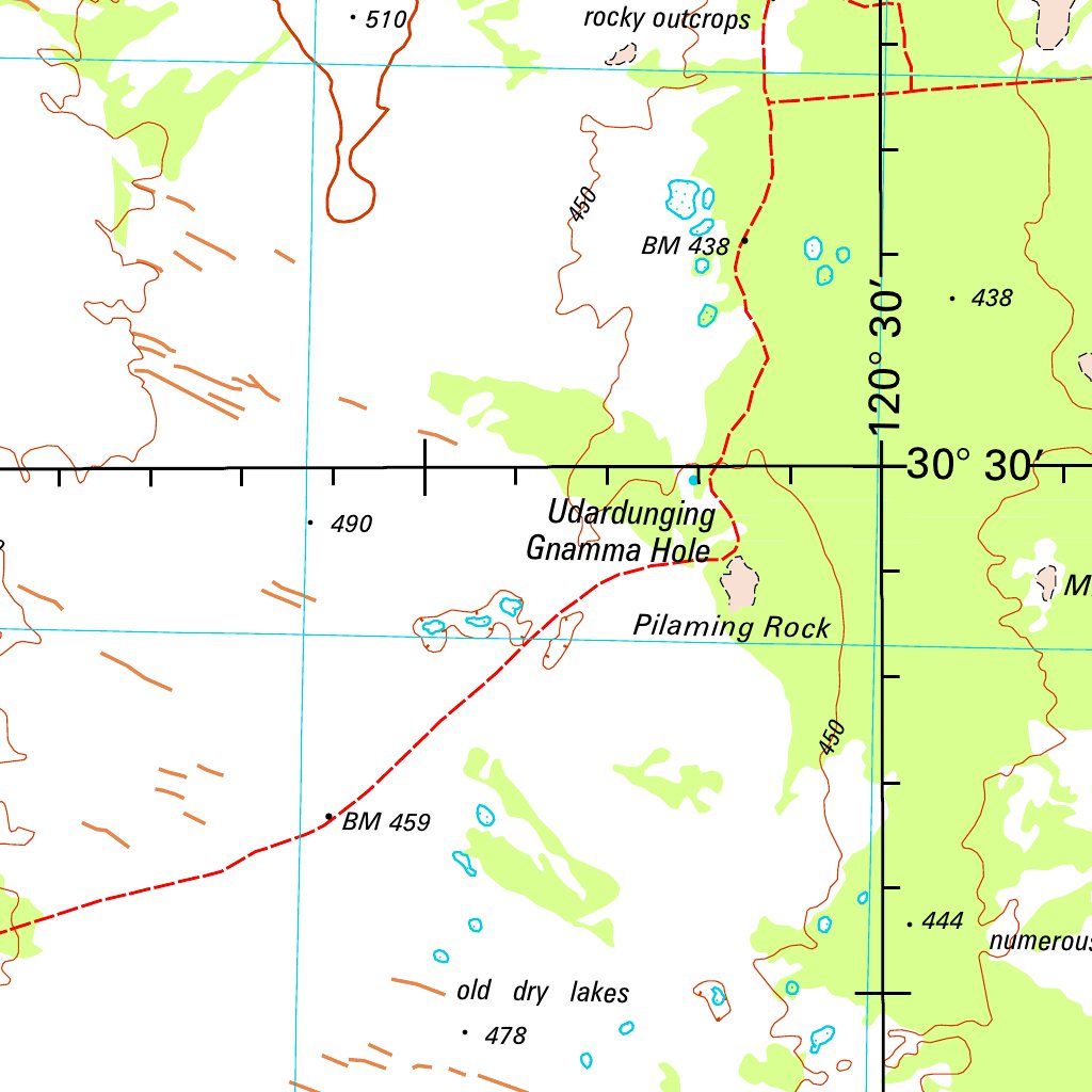 Kalgoorlie SH51 - 09 Map by Geoscience Australia | Avenza Maps