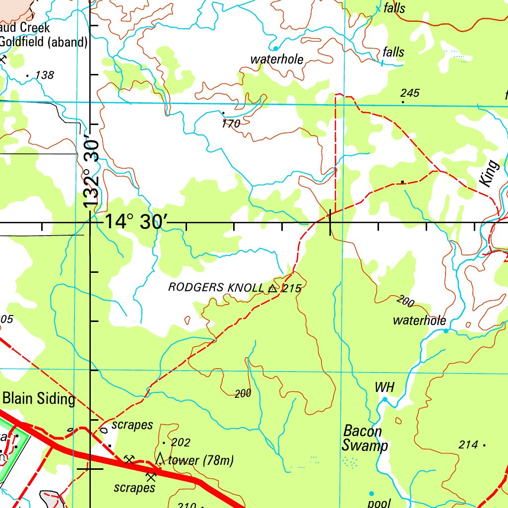 Katherine SD53 - 09 Map by Geoscience Australia | Avenza Maps