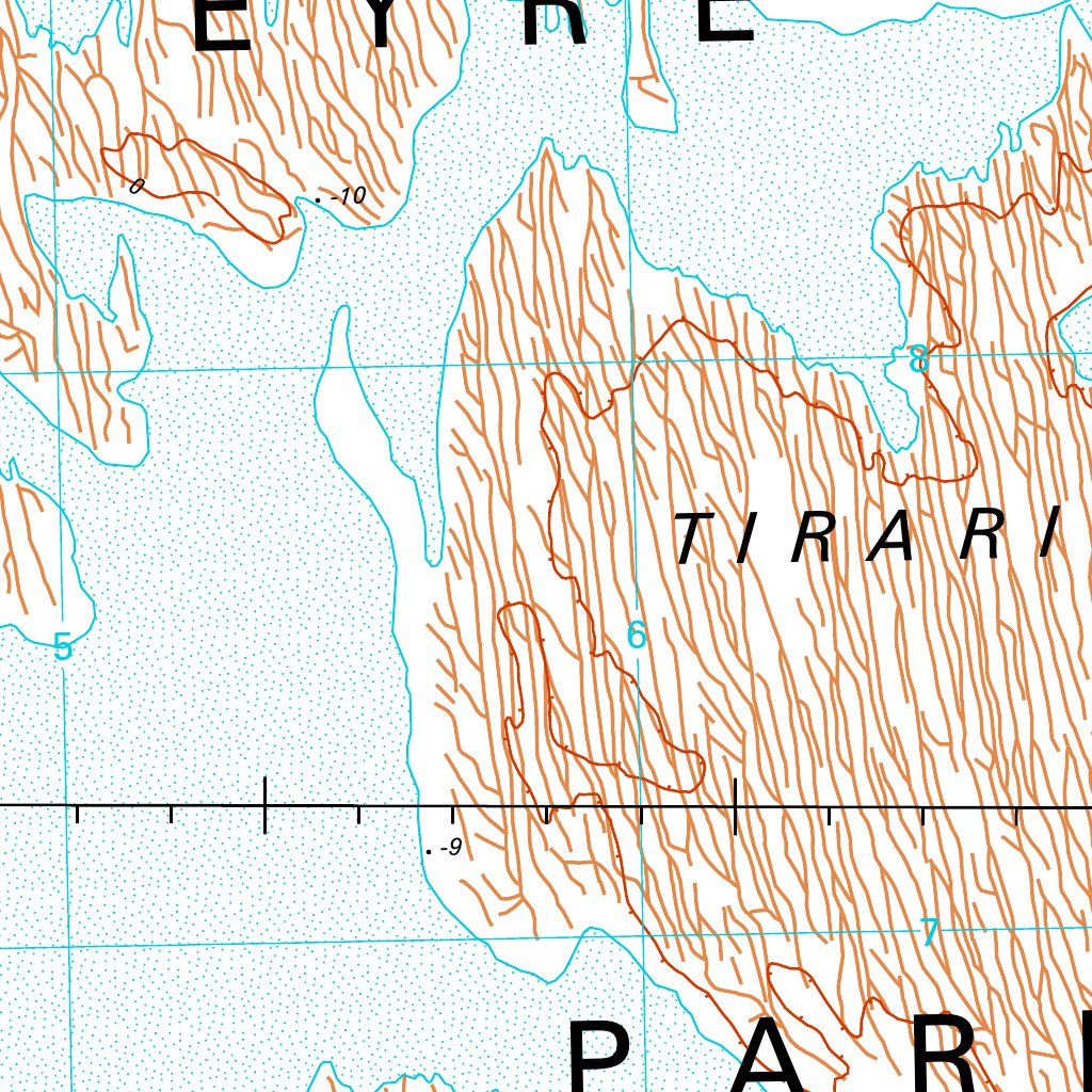 Lake Eyre SH53 - 04 Map by Geoscience Australia | Avenza Maps