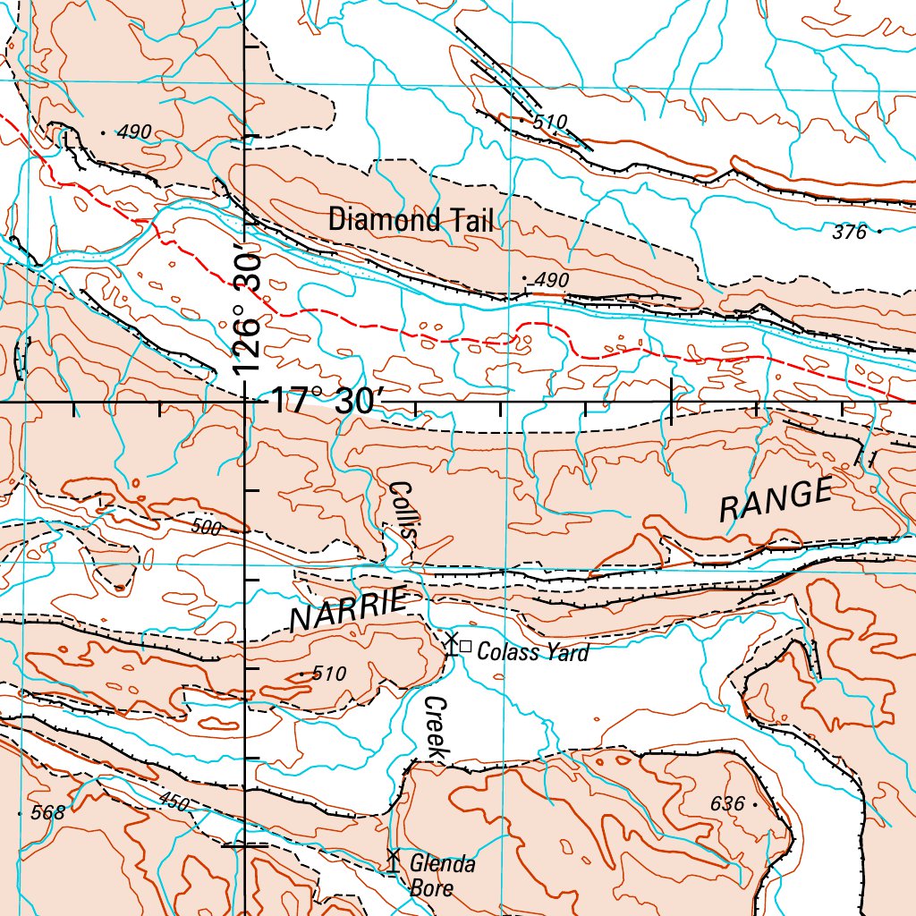 Lansdowne SE52 - 05 Map by Geoscience Australia | Avenza Maps