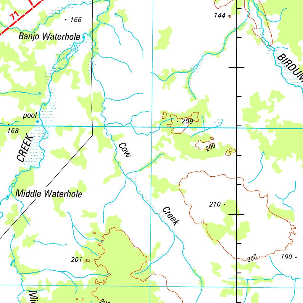 Larrimah SD53 - 13 Map by Geoscience Australia | Avenza Maps