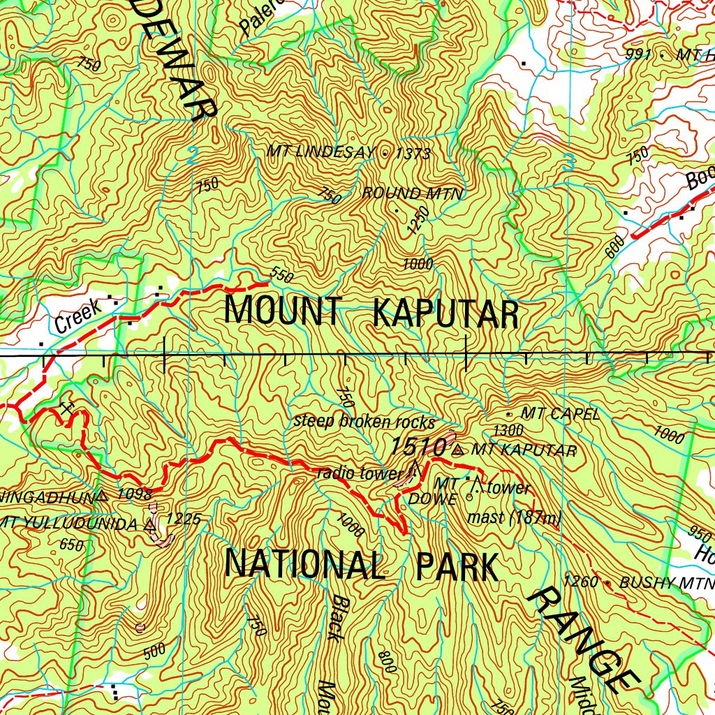 Manilla SH56 - 09 Map by Geoscience Australia | Avenza Maps