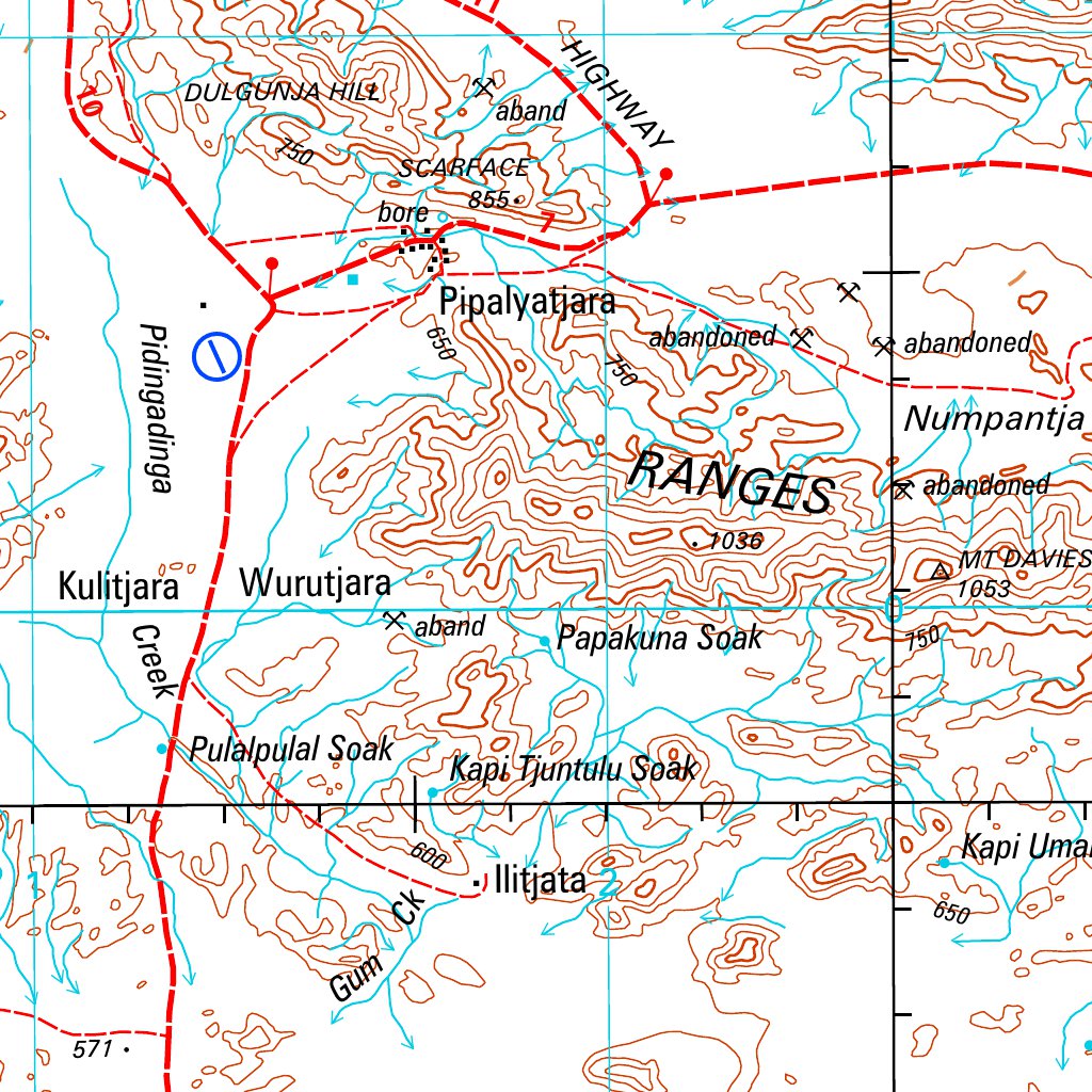 Mann SG52 - 11 Map by Geoscience Australia | Avenza Maps