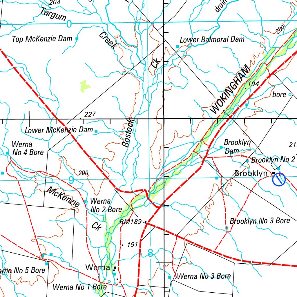 Manuka SF54 - 08 Map by Geoscience Australia | Avenza Maps