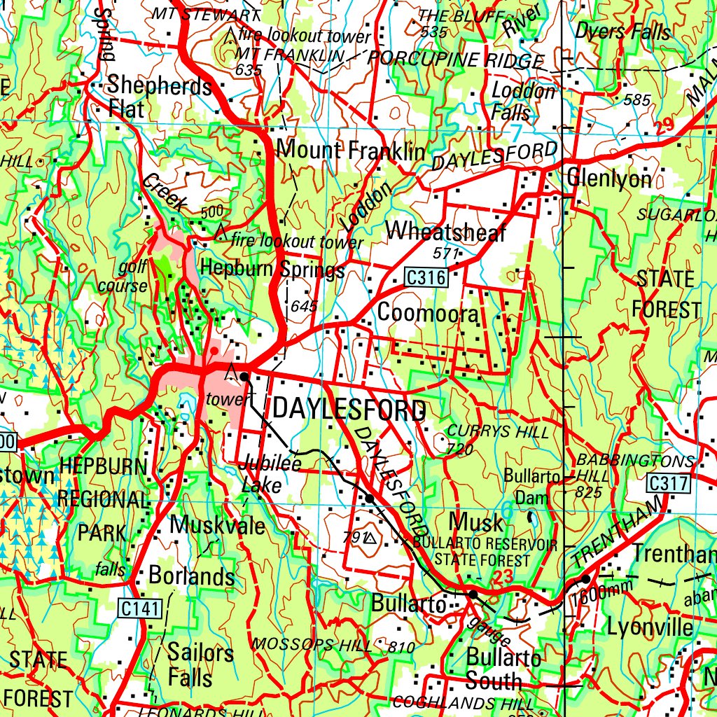 Melbourne - SJ55-05 Map by Geoscience Australia | Avenza Maps