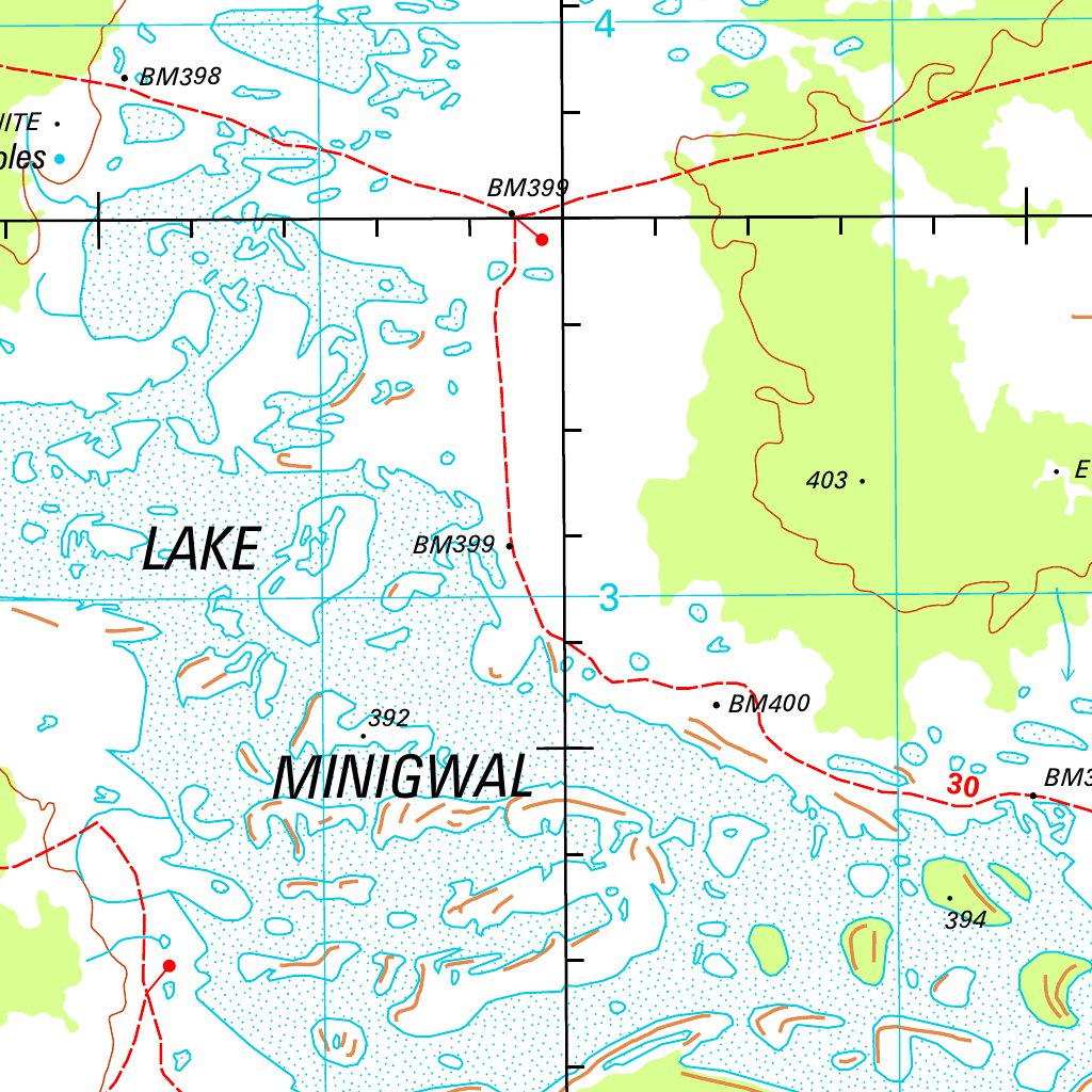 Minigwal SH51 - 07 Map by Geoscience Australia | Avenza Maps
