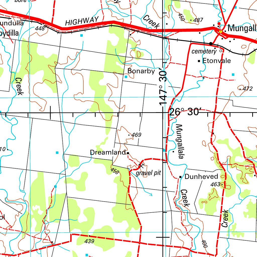 Mitchell SG55 - 11 Map by Geoscience Australia | Avenza Maps