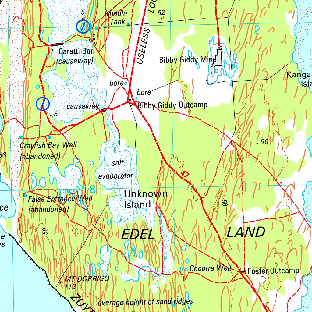 Monkey Mia Special SG49 - 12 Map by Geoscience Australia | Avenza Maps