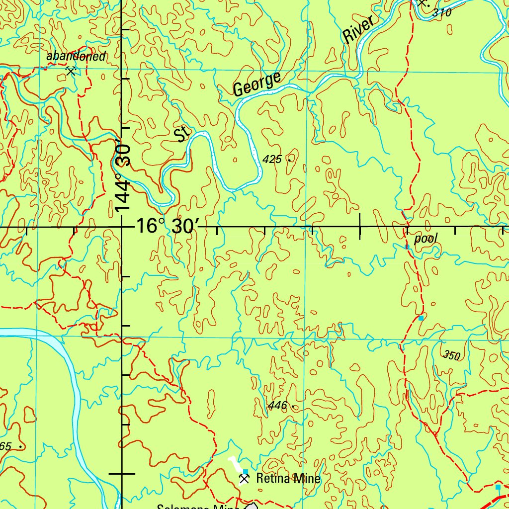 Mossman SE55 - 01 Map by Geoscience Australia | Avenza Maps