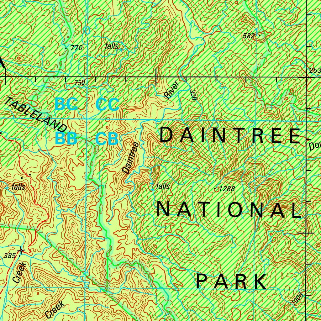 Mossman SE55 - 01 Map by Geoscience Australia | Avenza Maps