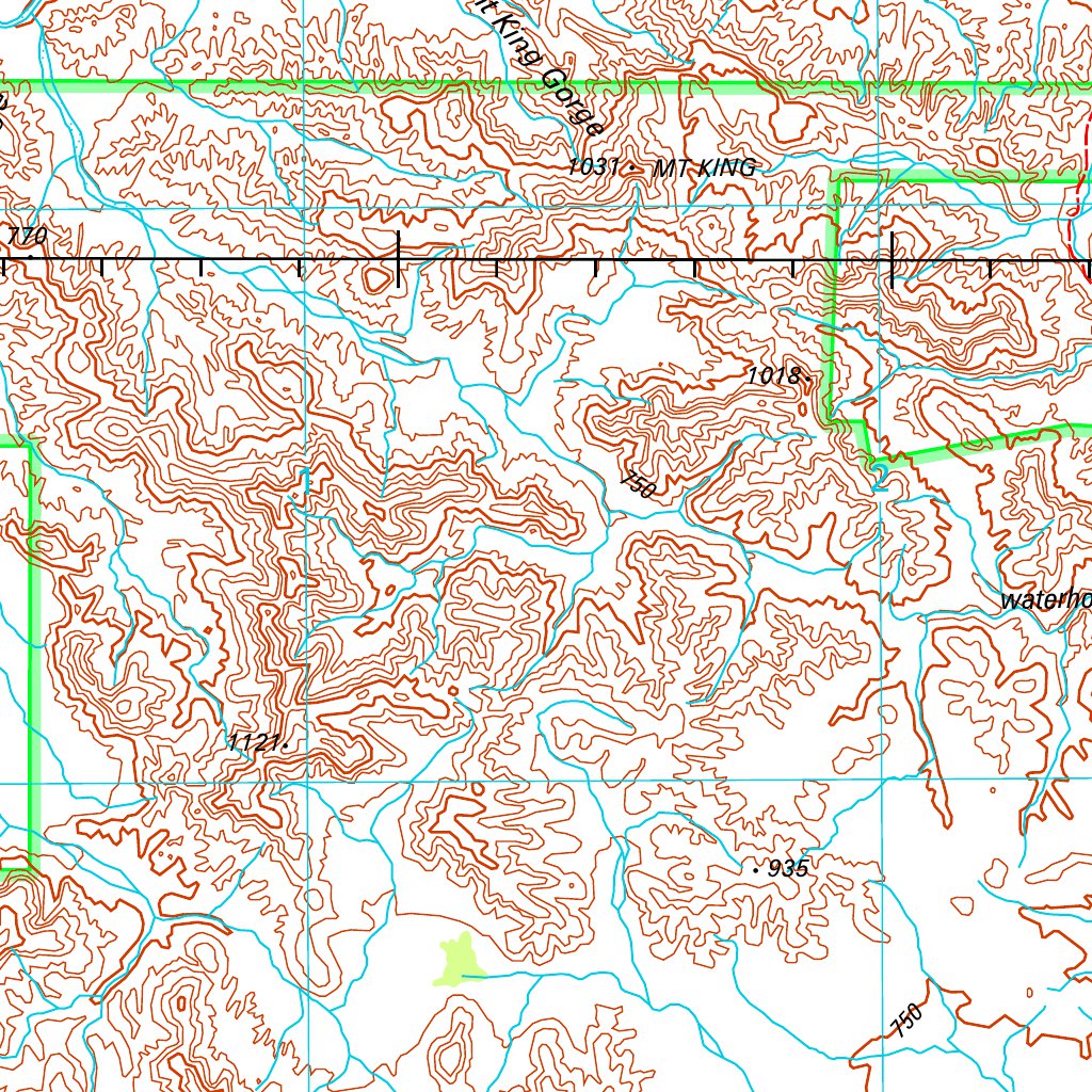 Mount Bruce SF50 - 11 Map by Geoscience Australia | Avenza Maps