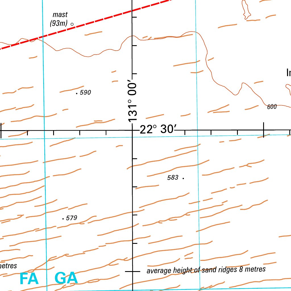 Mount Doreen SF52 - 12 Map by Geoscience Australia | Avenza Maps