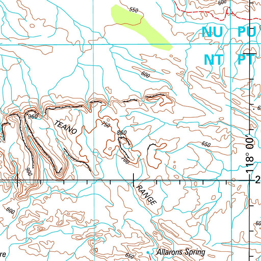 Mount Egerton SG50 - 03 Map by Geoscience Australia | Avenza Maps