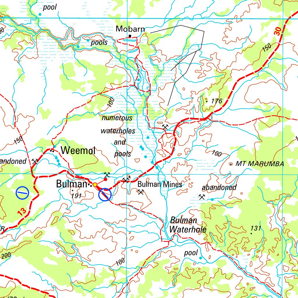 Mount Marumba SD53 - 06 Map by Geoscience Australia | Avenza Maps