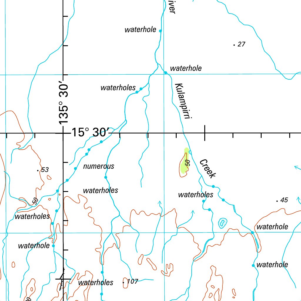 Mount Young SD53 - 15 Map by Geoscience Australia | Avenza Maps