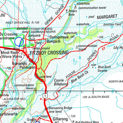 Noonkanbah SE51 - 12 Map by Geoscience Australia | Avenza Maps