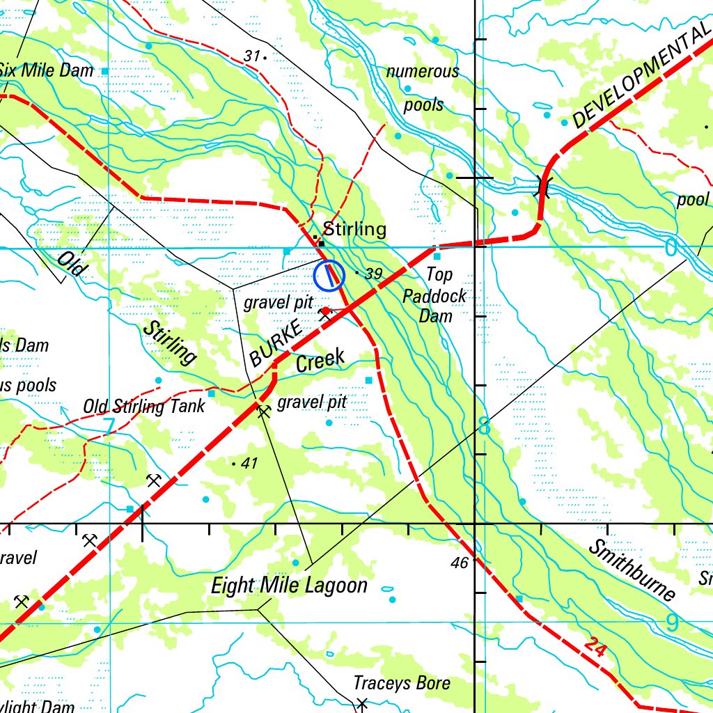Normanton SE54 - 07 Map by Geoscience Australia | Avenza Maps