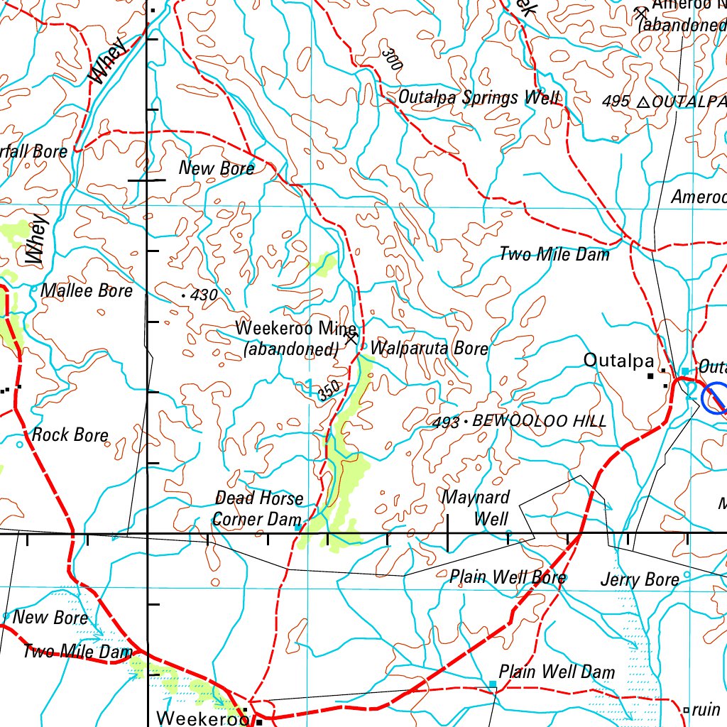 Olary SI54 - 02 Map by Geoscience Australia | Avenza Maps