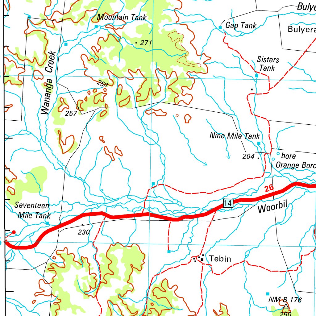 Quilpie SG55 - 09 Map by Geoscience Australia | Avenza Maps