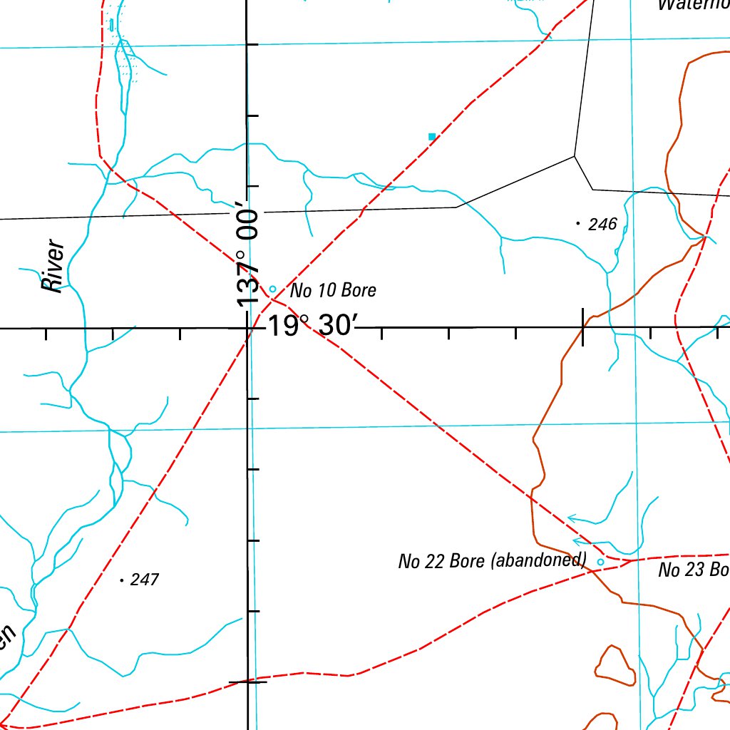Ranken SE53 - 16 Map by Geoscience Australia | Avenza Maps