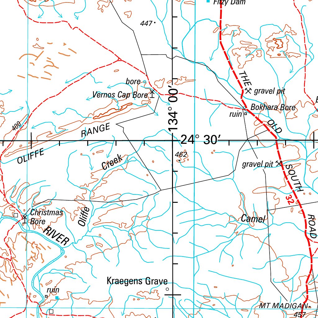 Rodinga SG53 - 02 Map by Geoscience Australia | Avenza Maps
