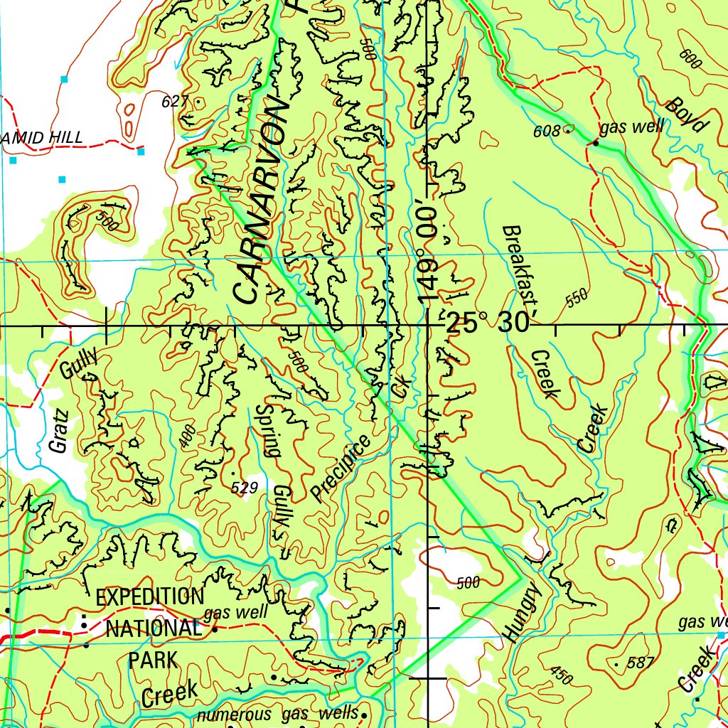 Taroom SG55 - 08 Map by Geoscience Australia | Avenza Maps