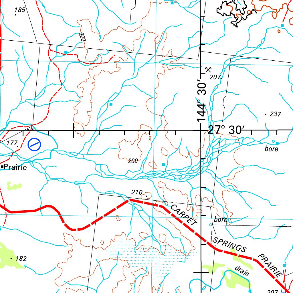 Toompine SG55 - 13 Map by Geoscience Australia | Avenza Maps