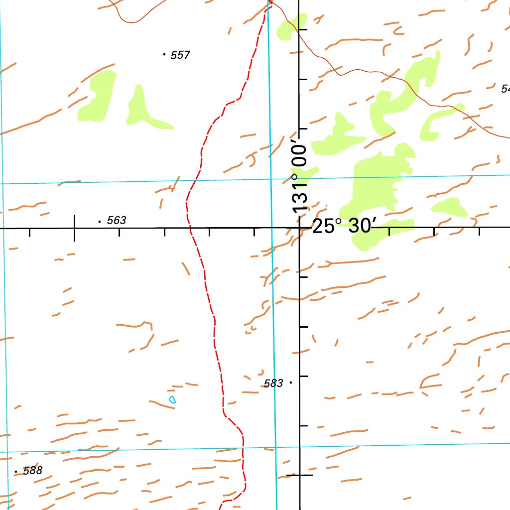 Uluru / Ayers Rock SG52 - 08 Map by Geoscience Australia | Avenza Maps