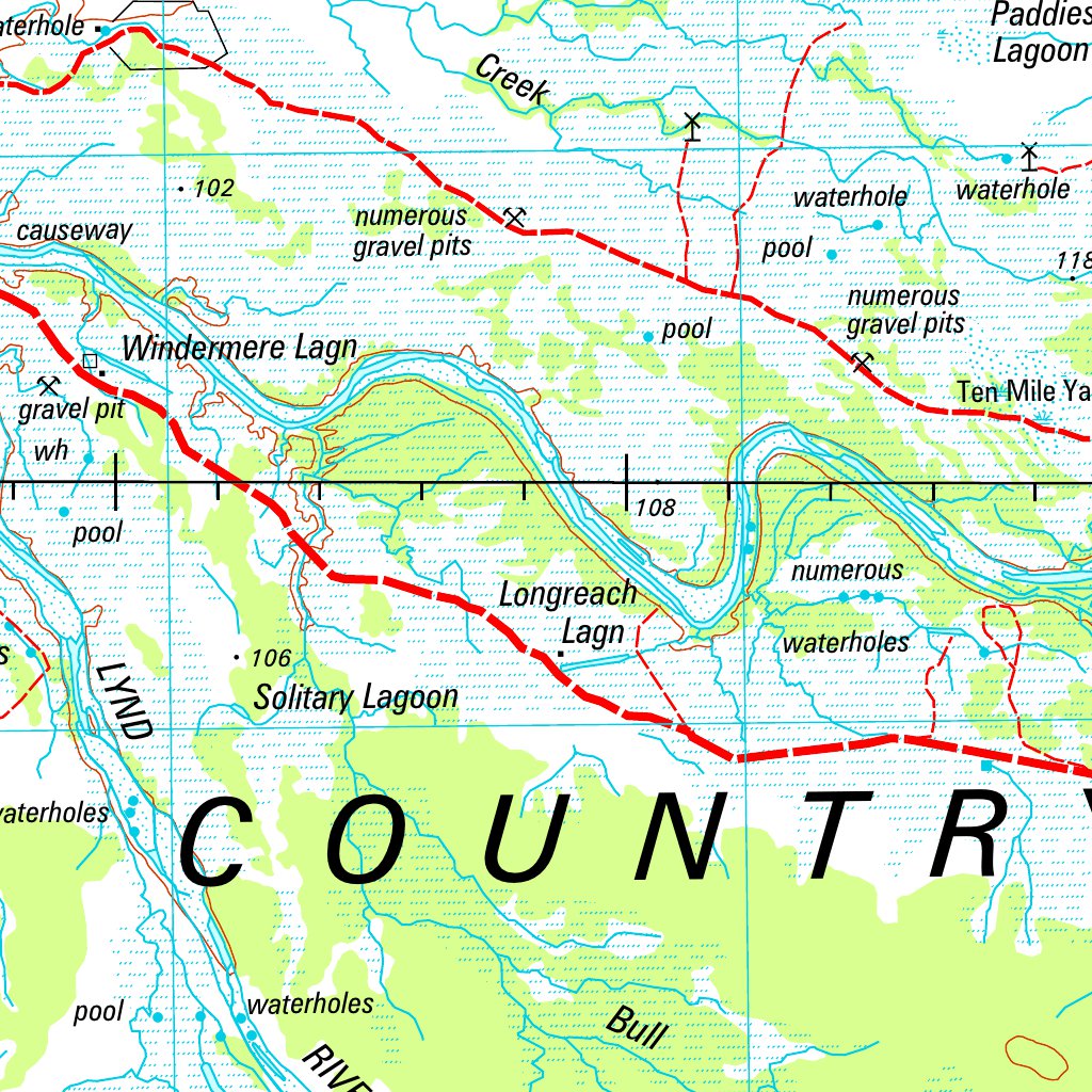 Walsh SE54 - 04 Map by Geoscience Australia | Avenza Maps