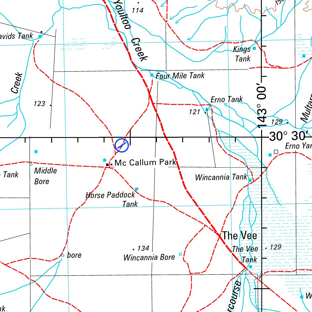 White Cliffs SH54 - 12 Map by Geoscience Australia | Avenza Maps