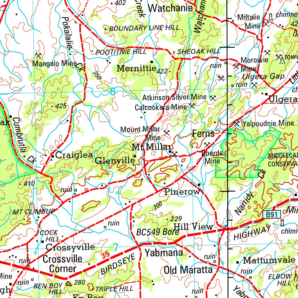 Whyalla SI53 - 08 Map by Geoscience Australia | Avenza Maps