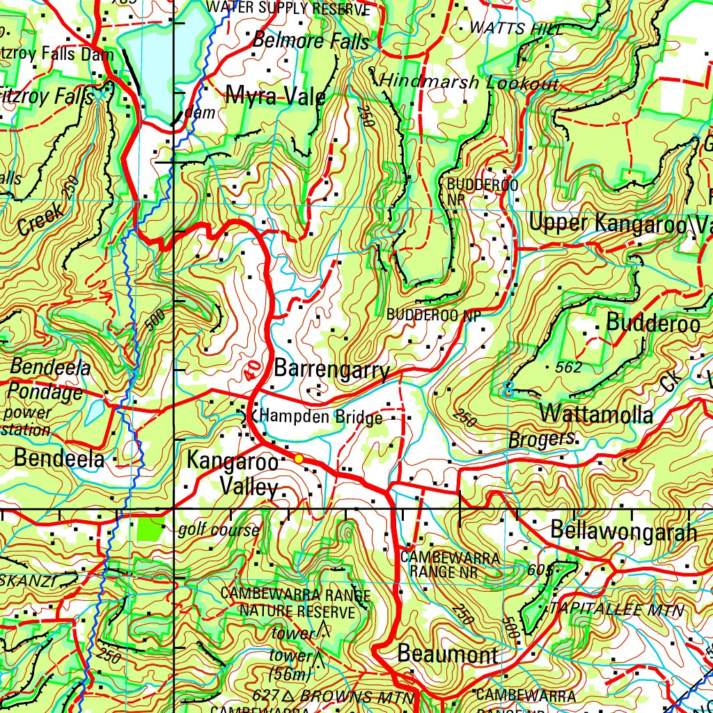 Wollongong Special SI56 - 13 Map by Geoscience Australia | Avenza Maps