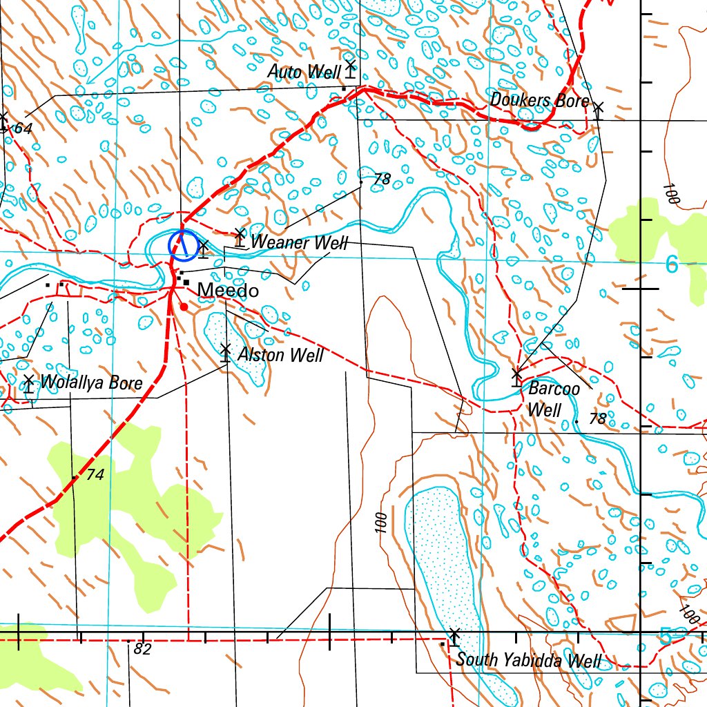 Wooramel SG50 - 05 Map by Geoscience Australia | Avenza Maps