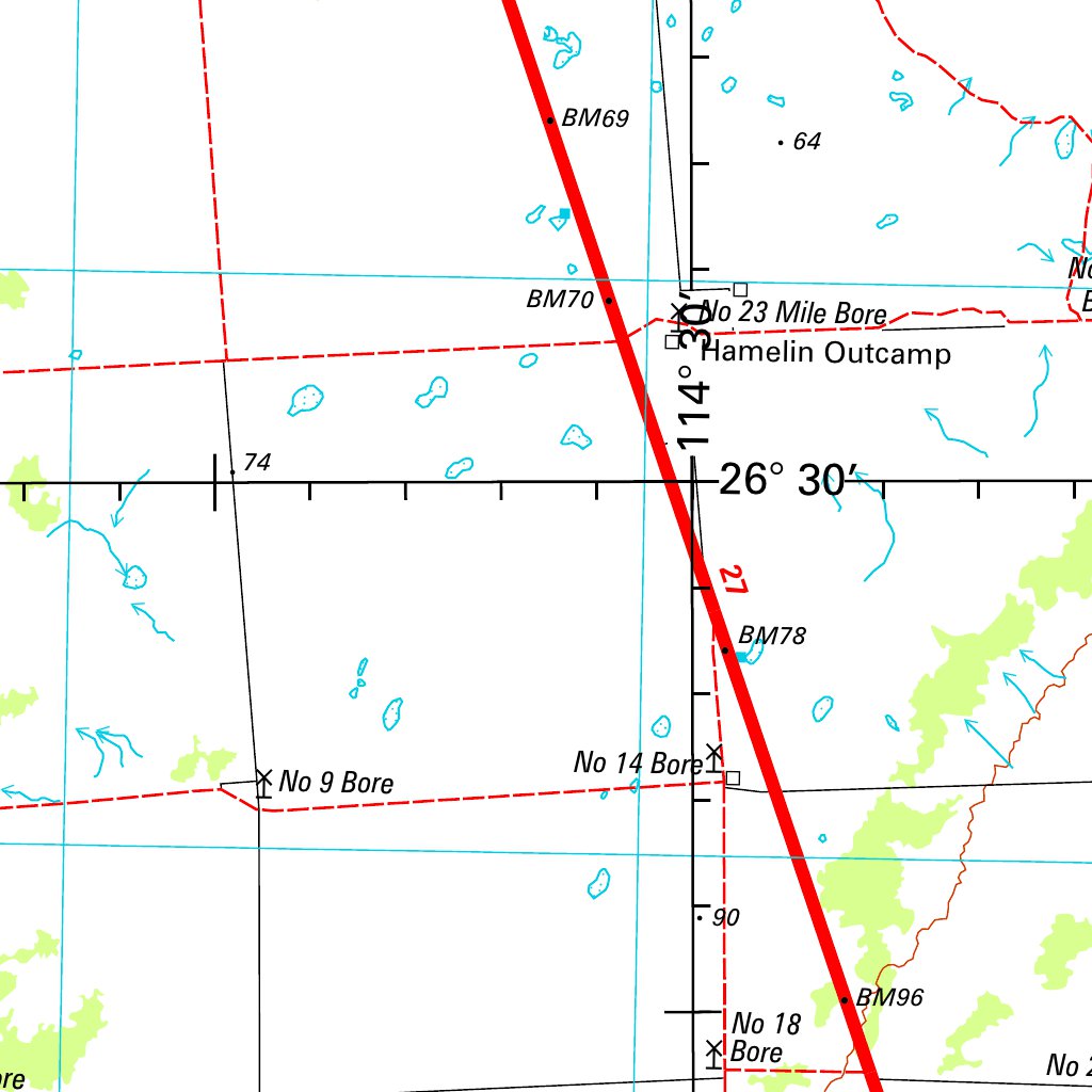 Yaringa SG50 - 09 Map by Geoscience Australia | Avenza Maps