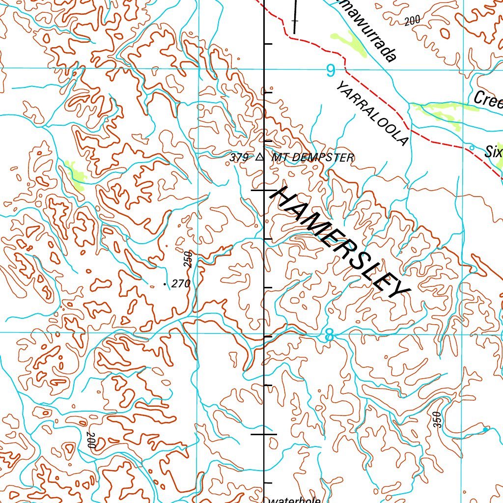 Yarraloola SF50 - 06 Map by Geoscience Australia | Avenza Maps