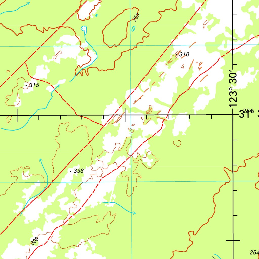 Zanthus SH51 - 15 Map by Geoscience Australia | Avenza Maps