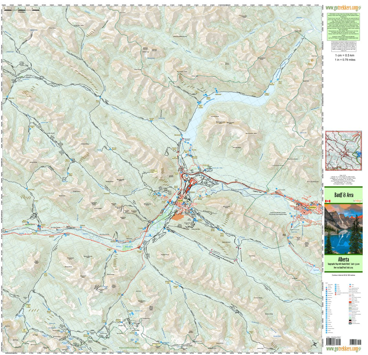 Banff Topographic Map 2020 by GoTrekkers Ltd | Avenza Maps