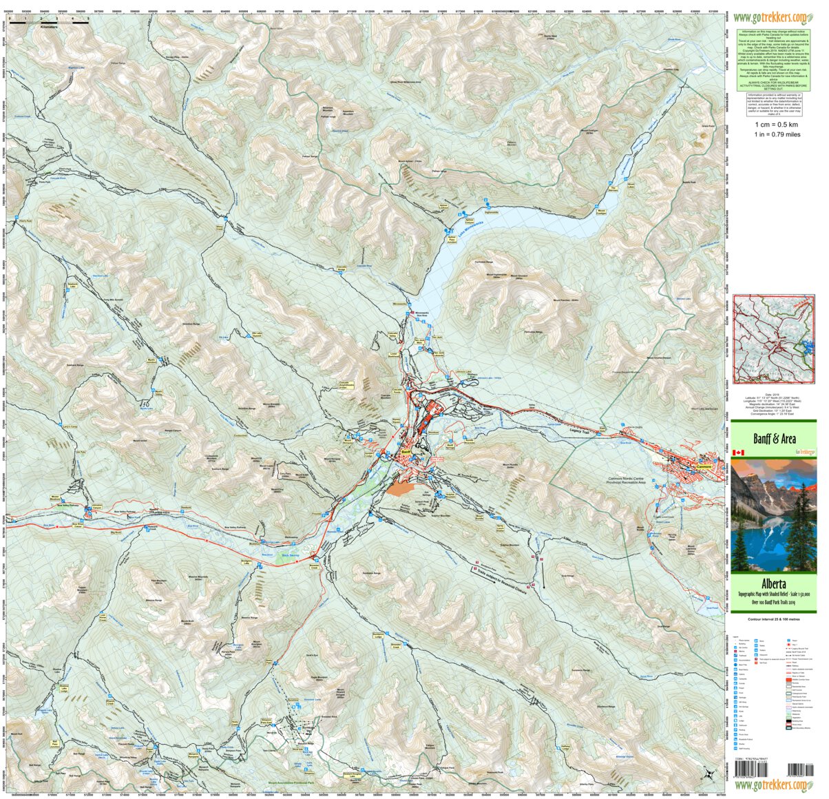 Banff Topographic Map 2020 by GoTrekkers Ltd | Avenza Maps