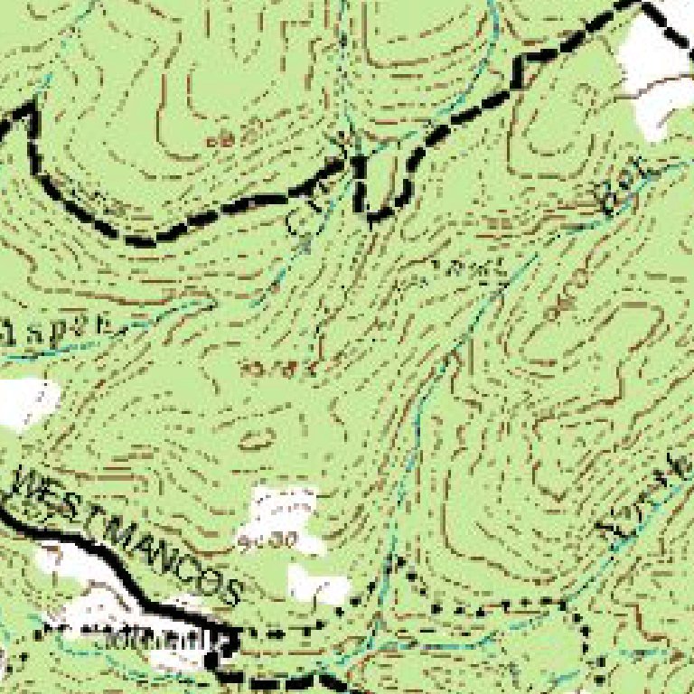 Dolores Ranger District Travel Map - East Inset by Great Outdoors ...